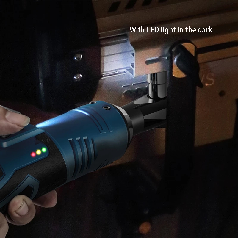 ประแจไฟฟ้า12V ชุดประแจไฟฟ้า12V 38 ด้ามฟรีไร้สาย ประแจไฟฟ้าแรงบิดสูง ...