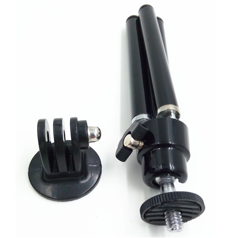 Mini Foldable Tripod For Gopro Hero 5 4 Go Pro Tripe Mount Monopod ...