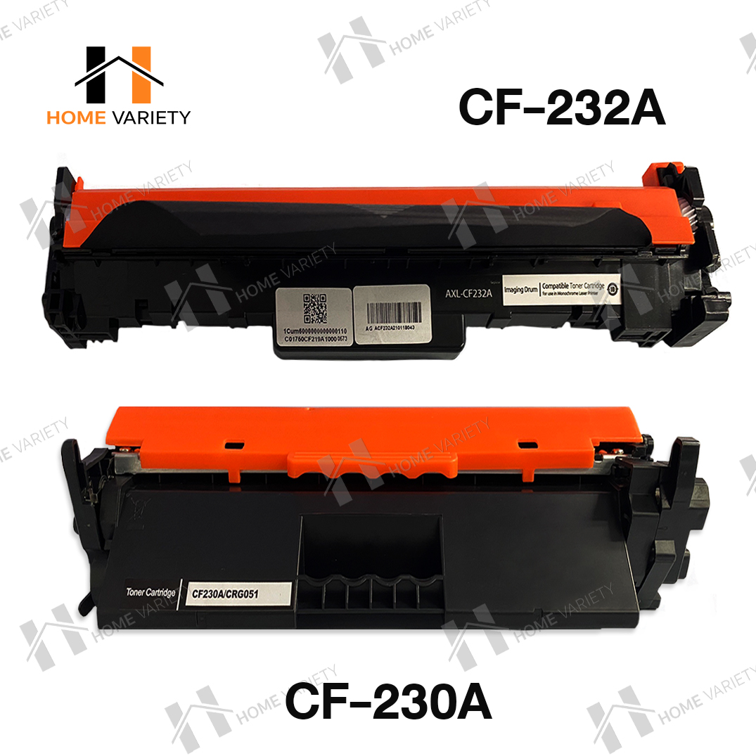 HOME Toner ใช้สำหรับรุ่น ดรัม CF232A CF230A 230acf232 cf232a cf230a ...