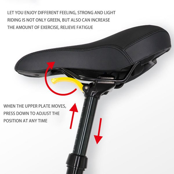 ZOOM MTB Bicycle Mountain Bike Telescopic Seat Rod Seatpost Extended ...
