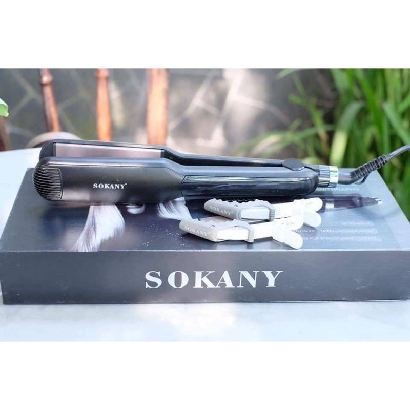 ส่งไว Sokany HS-059 รุ่นใหม่ปี 2021‼️ ของแท้???? เครื่องหนีบผม เครื่องหนีบผมตรง ม้วนผม Sokany ...