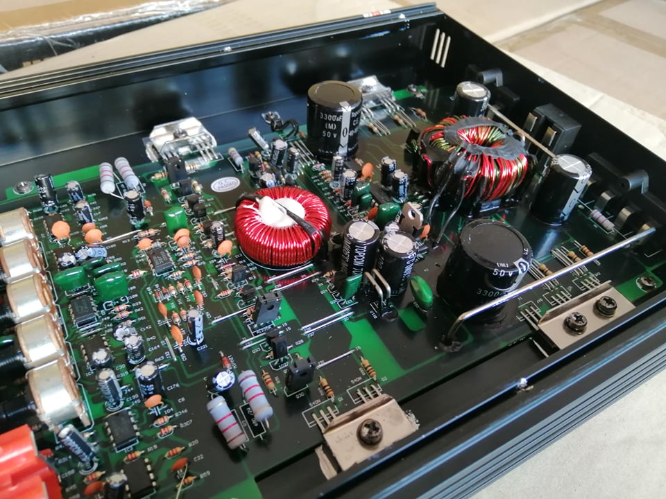 เพาเวอร์แอมป์ คลาสดี 2000w RPM DV-1219D ตัวแรง ขับเบส10'' คลาสดีขับเบส ...