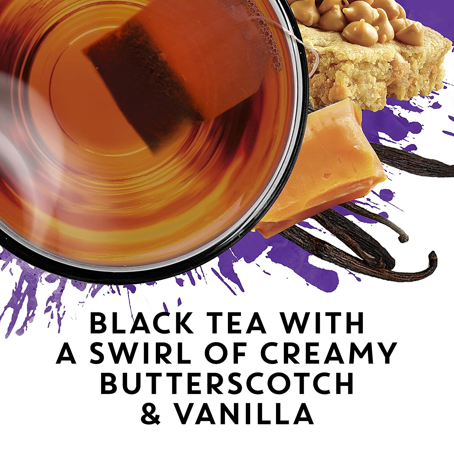 TAZO TEA ???? ชาดำรสขนมหวาน Tazo Butterscotch Blondie Dessert Delights ...