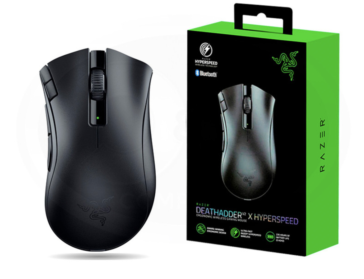 Razer Deathadder V2 X Hyperspeed เมาส์เกมมิ่งไร้สาย เปลี่ยนกรอบสวย แบตฯ ...