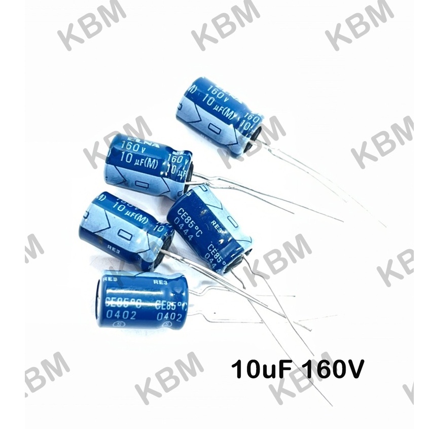 Capacitor (คาปาซิเตอร์) 10uF 100V 10uF 160V 10uF 250V 10uF 350V 10uF 400V 10uF 450V 10uF 450V ...