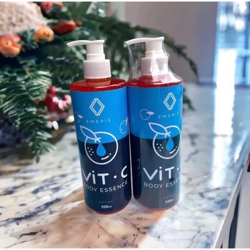 โลชั่นวิตซีพัชชา ตัวดัง EMERIE Vit C Body Essence โลชั่นตัวดังจากในติ๊ก ...