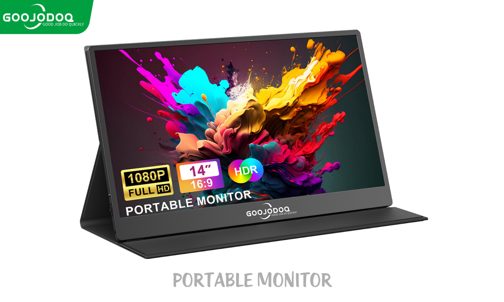 Goojodoq Single-sided touch มอนิเตอร์ แบบพกพา touch monitor สําหรับแล็ป ...