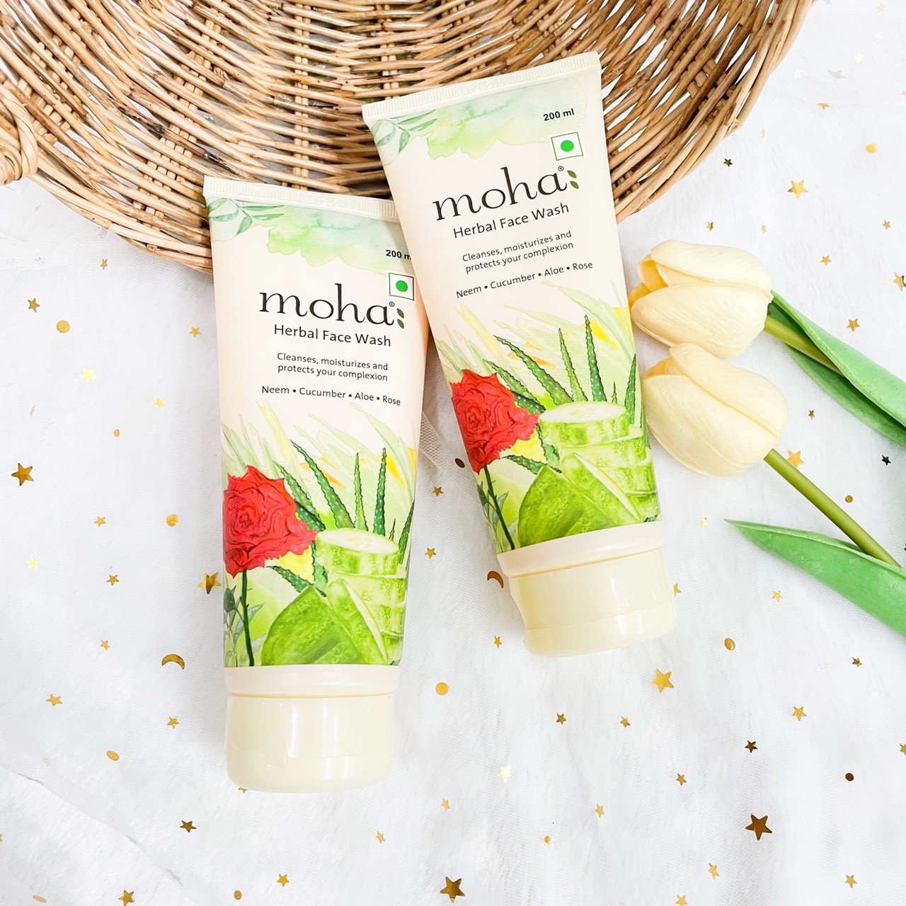 Moha Herbal Face Wash โฟมล้างหน้าโมฮา ขนาด 200 ml. ราคาต่อ 1 ชิ้น ...