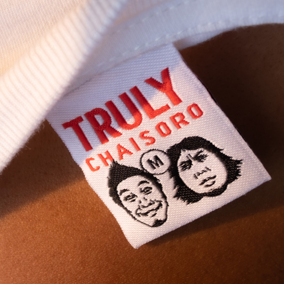 CHAISORO x TRULY เสื้อยืดคอกลม รุ่น สัส(กู)จะทำ (สินค้าพร้อมส่งจ้า ...