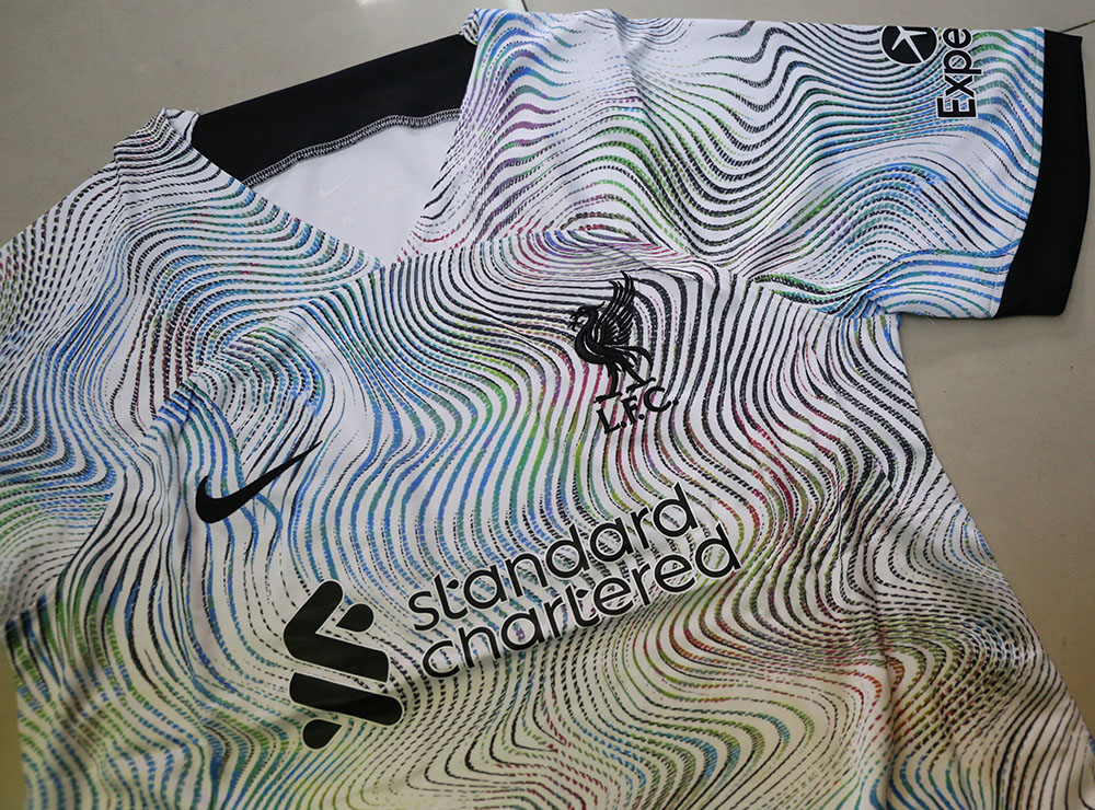 New Liverpool Away kit 2022/23/M.Salah #11/Darwin#27/Luis Diaz#23 เสื้อ ...