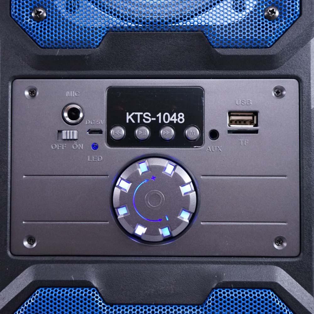 (ส่ง KERRY) ลำโพงบลูทูธ รุ่น KTS-1048 เสียงดีตัวแม่มาแล้วจ้า ลำโพงใหญ่สะใจ ดอกลำโพง 4"x2 เสียงดี ...
