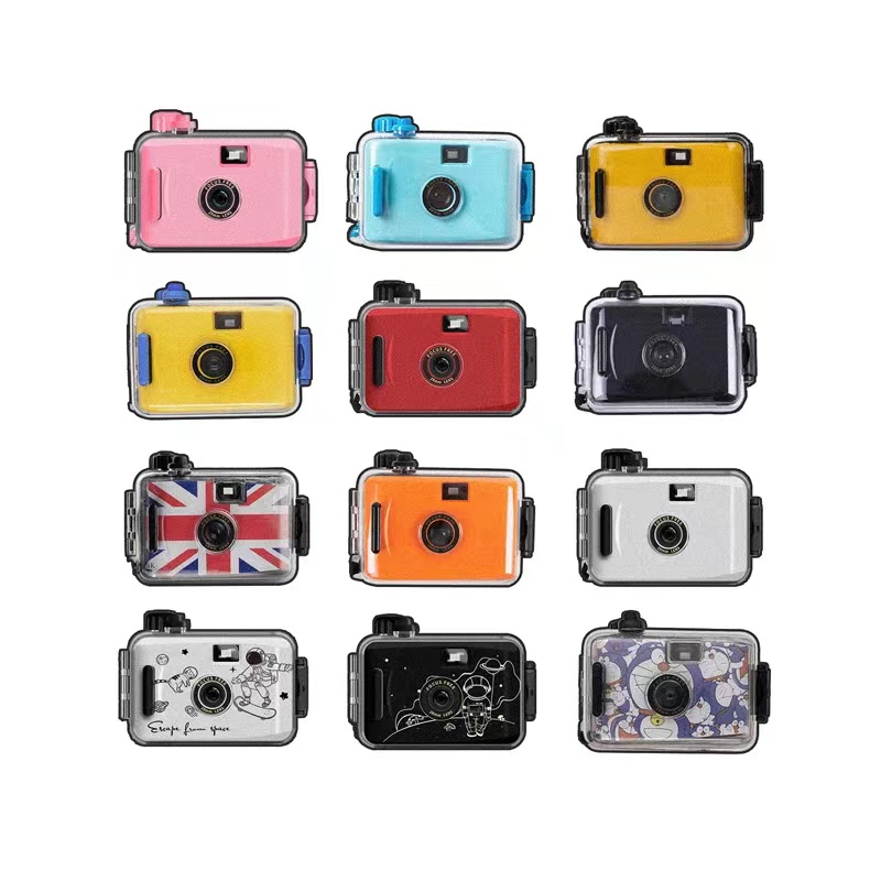 FOCUS FREE C-41Pink Reusable Photo Camera 28mm (Film Camera) กล้องฟิล์ม ...