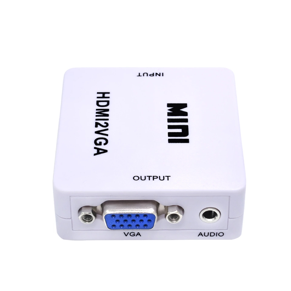 Mini HDMI to VGA HDMI 2 VGA Converter สาย USB - Best2home - ThaiPick
