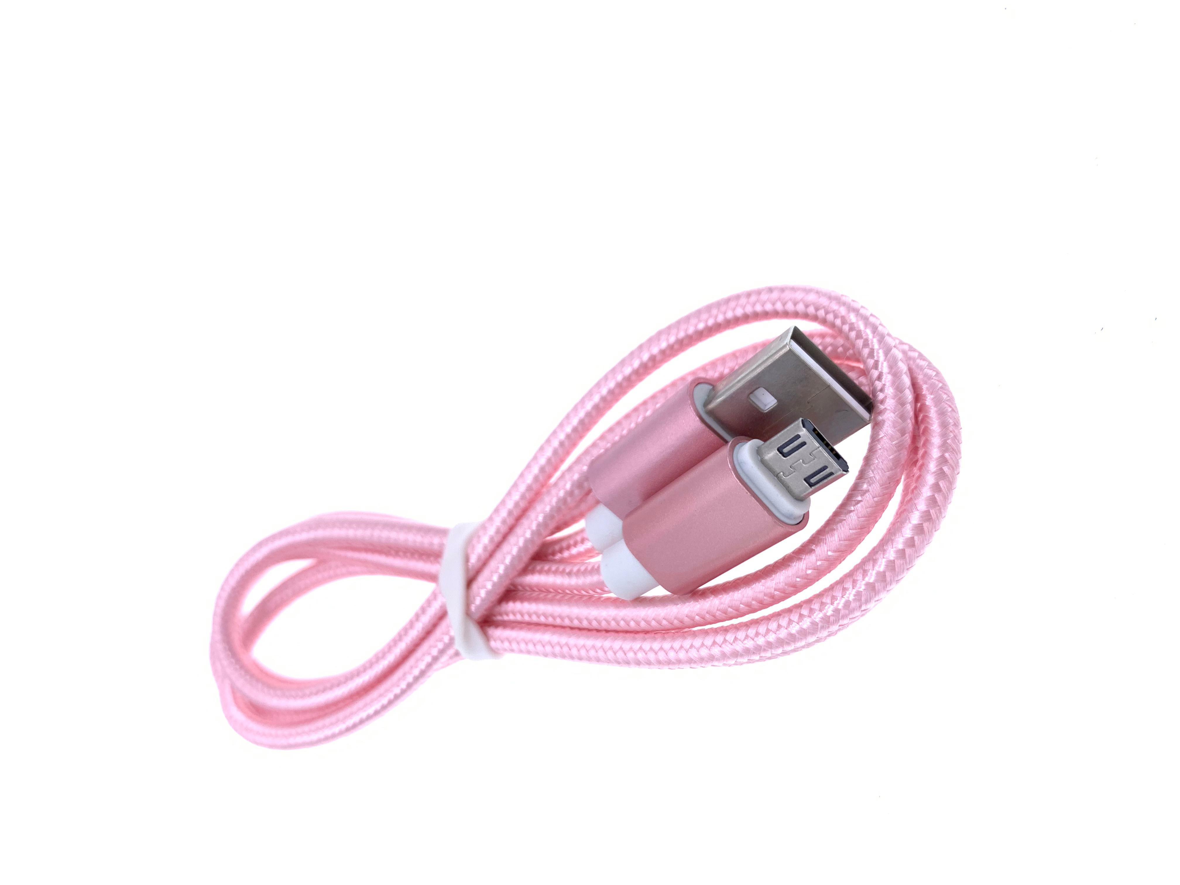 สายชาร์จ MircoUSB 1M 2M 3M(1ม2ม3ม) สายชาร์จแบบผ้า สายชาร์จแอนดรอยด์ หัวเว่ย ซัมซุง samsung ออปโป ...