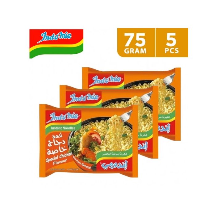 Indomie Instant Noodle Special Chicken Flavour 5 Packs อินโดมี่ บะหมี่ ...