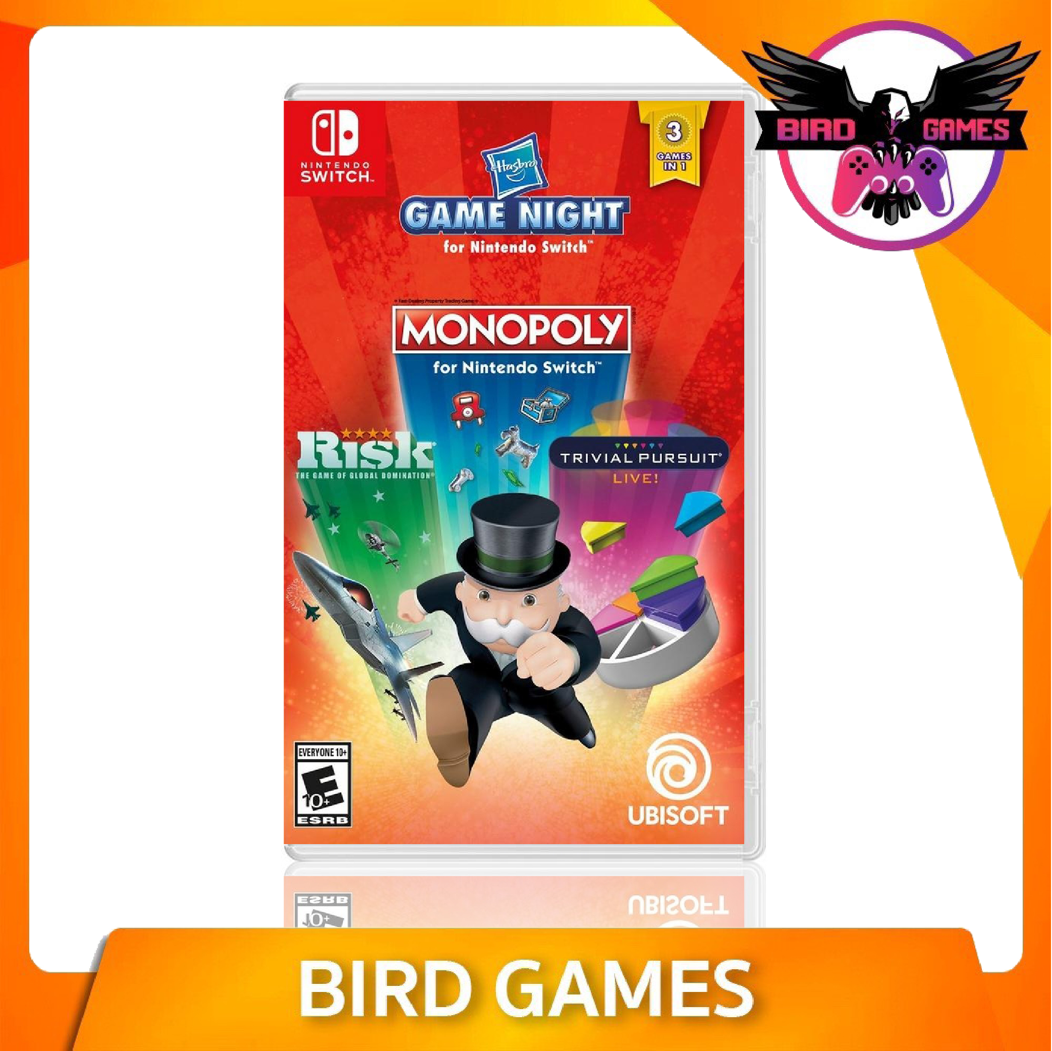 Nintendo Switch : Hasbro Game Night Monopoly [แผ่นแท้] [มือ1] [has bro ...