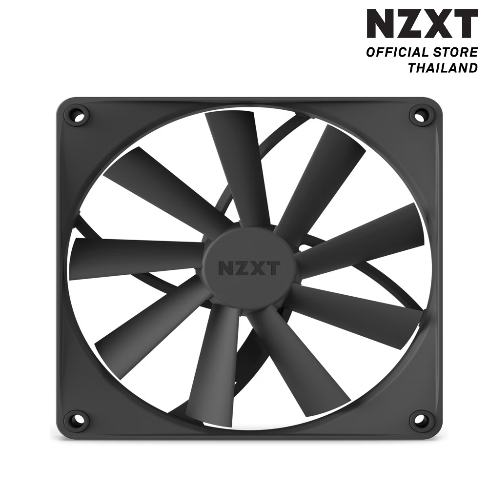 NZXT F140 Q BLACK 1 x140MM FAN RF-Q14SF-B1 - NZXT_OfficialStore - ThaiPick