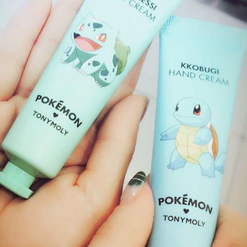 TonyMoly X Pokemon Hand Cream Limited Edition 30ml. #Issanghesi (Green ...