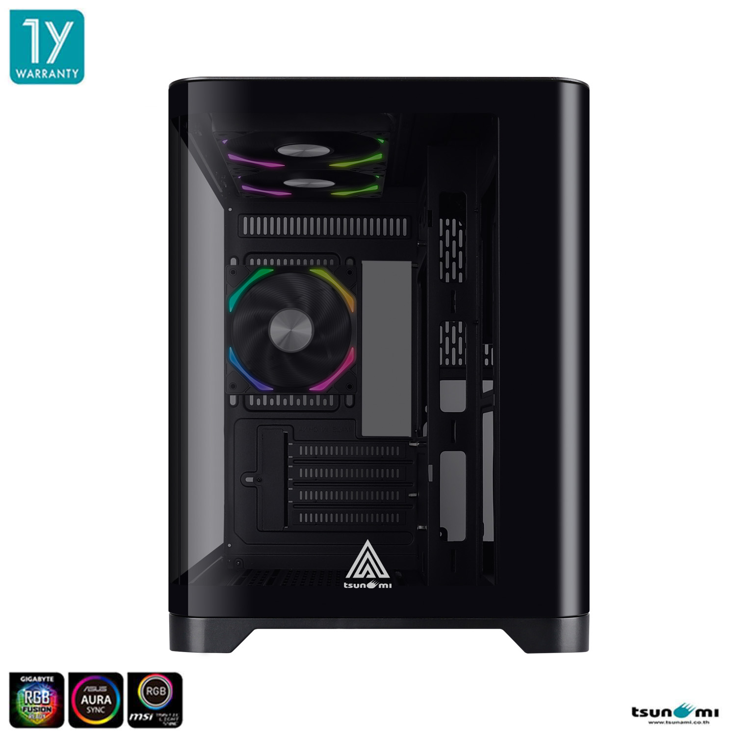 ชุดคอมโบ 2in1 Tsunami Adventure Z Curve Panorama Gaming Case with 1266 ...