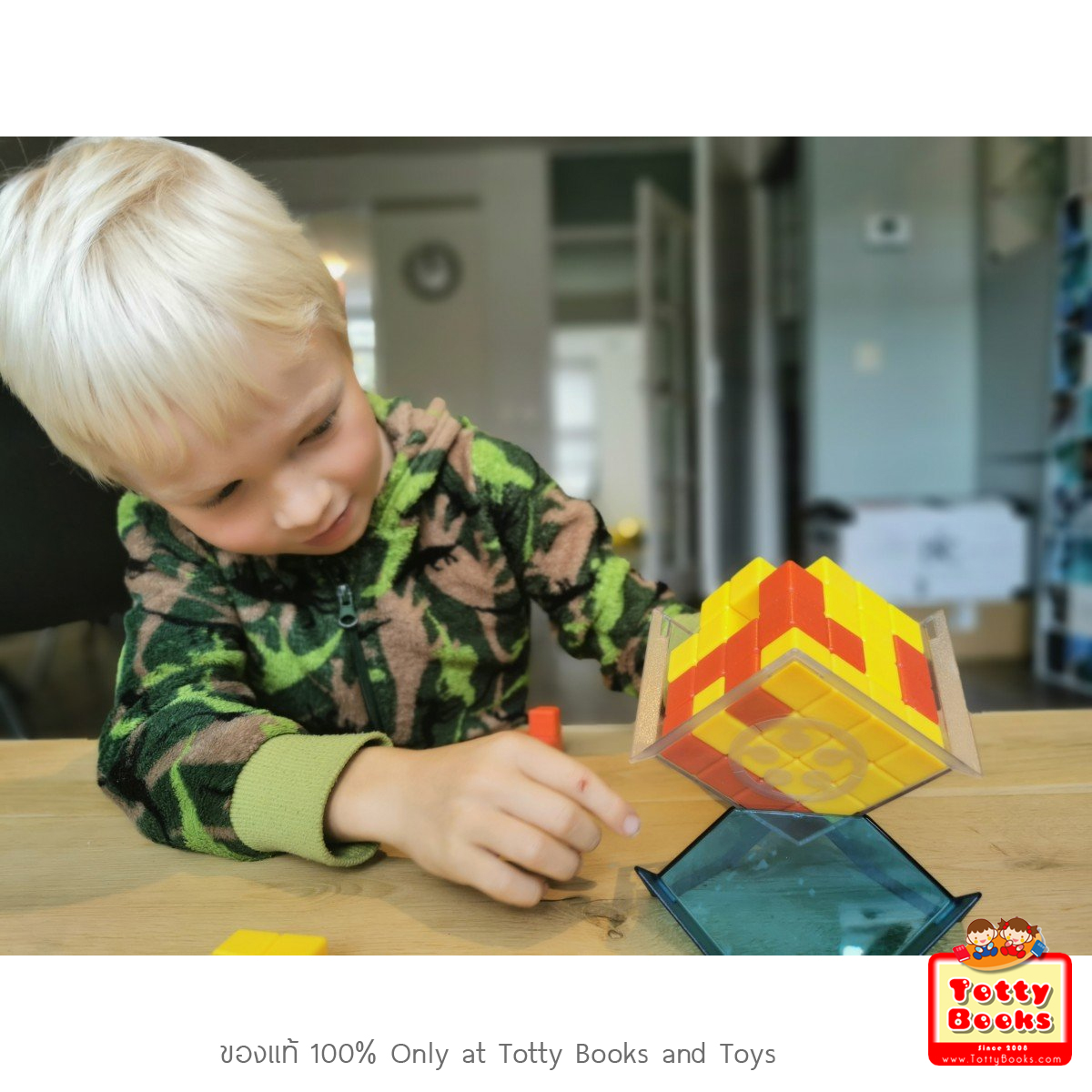 Totty Books (10 ขวบ - ผู้ใหญ่ ของแท้ 100%) ของเล่น STEM ฝึกสมอง มิติ ...