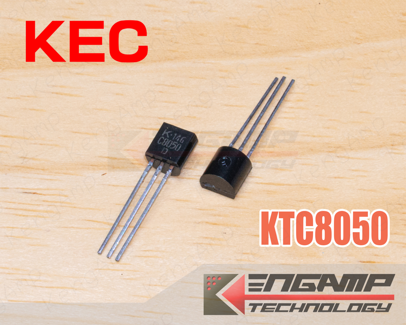 (10ตัว) [TR] KTC8050 S8050 KEC 0.8A 30V TO-92 NPN Transistor | Lazada.co.th