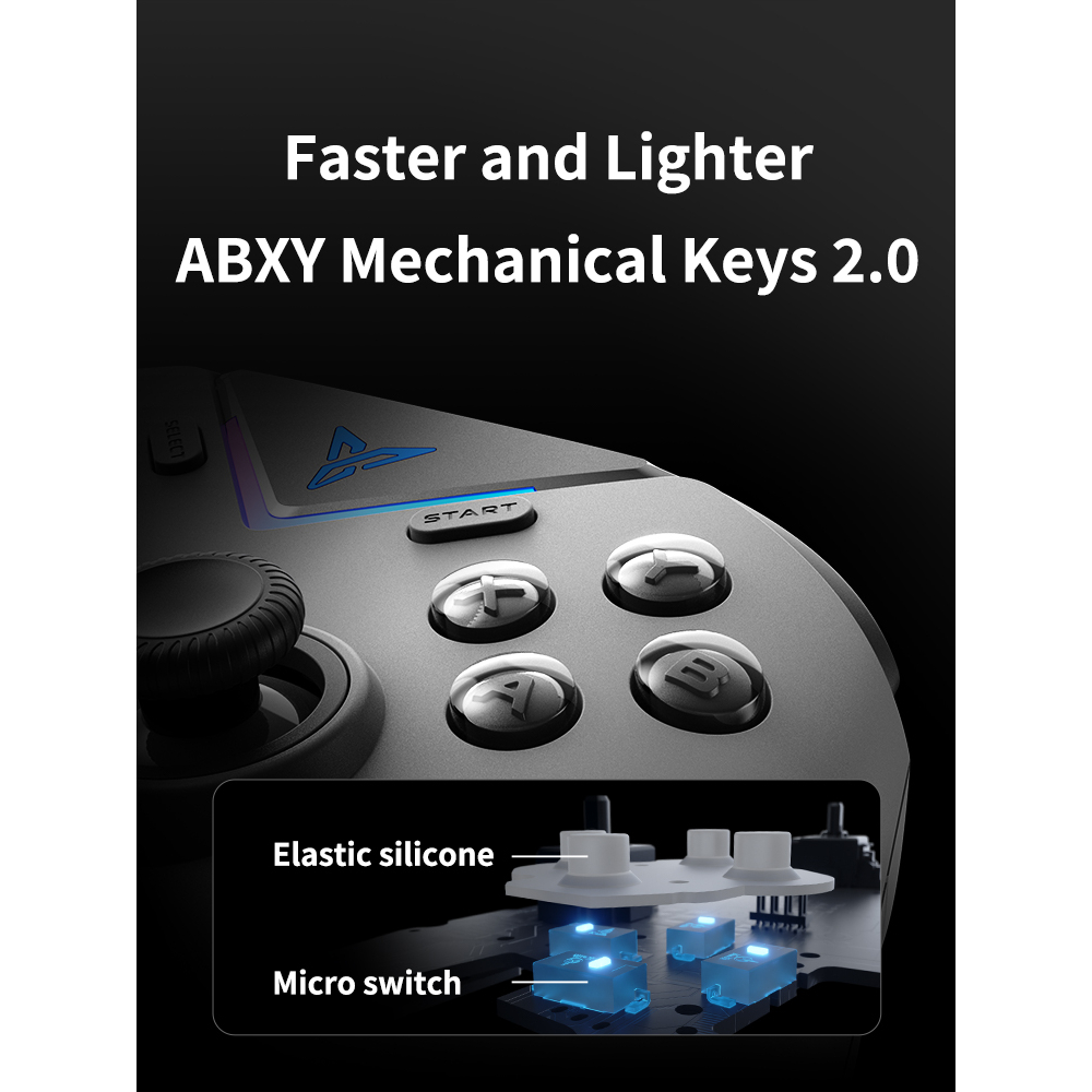 (ประกันศูนย์1ปี) จอยเกม Flydigi Vader 3 Pro Multi-Platform Controller ปุ่ม Micro Switch จอยเกมส์ ...