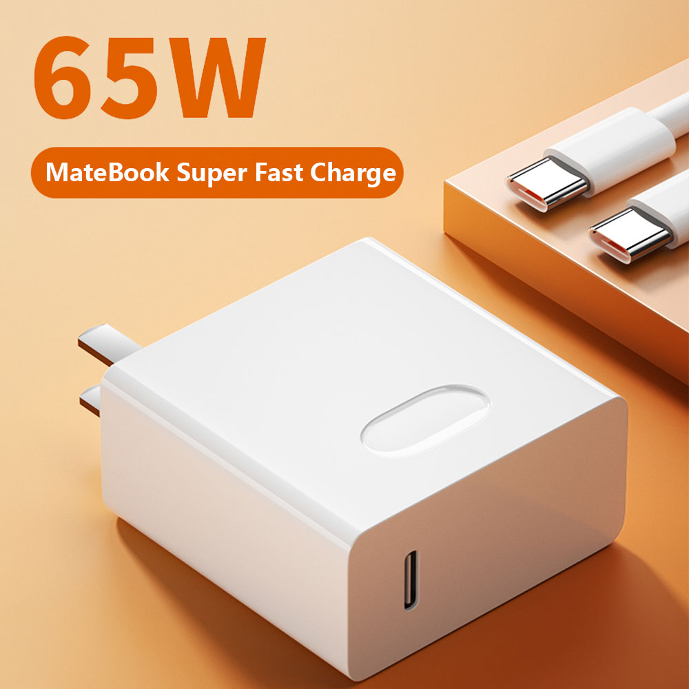 แท้100% HUAWEI 65W Charger CP1 PD Standard USB C to C Super Charge P40 Pro Mate xs P30 Mate30 ...