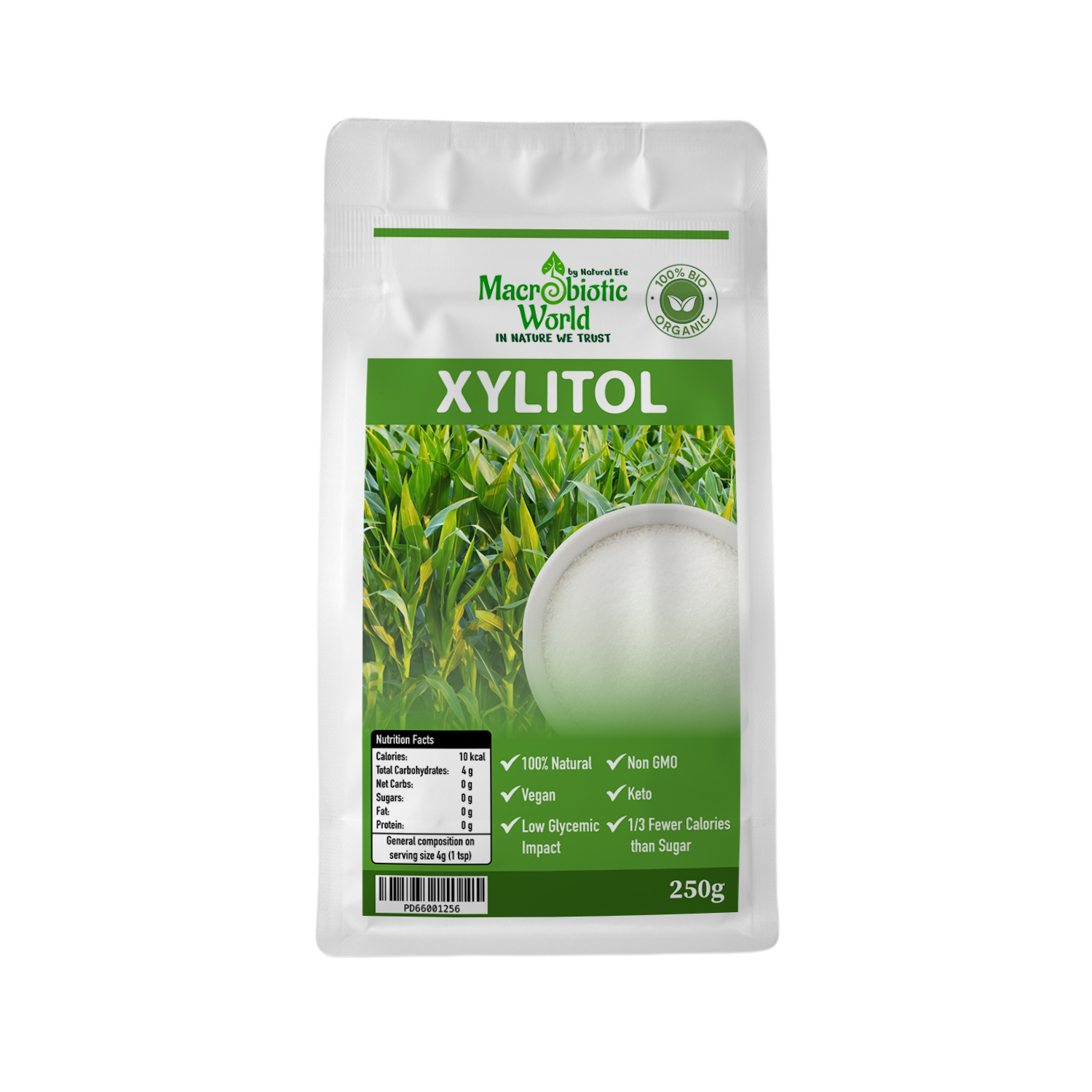 Organic/Bio Sweetener Xylitol ไซลิทอล 250g | Lazada.co.th