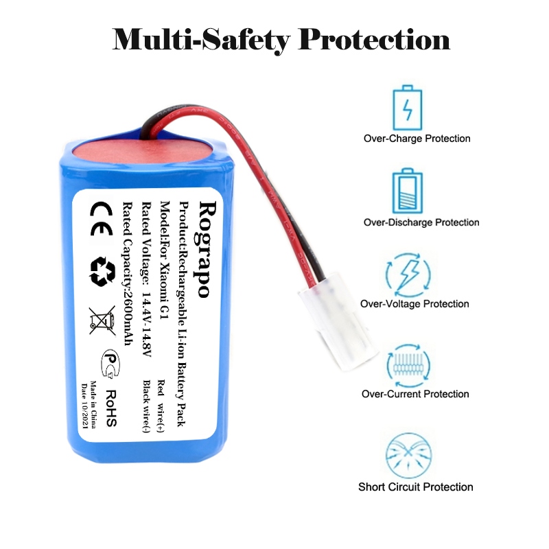 New 3400mAh H18650CH 4S1P Battery And Parts Accessories For XIAOMI ...
