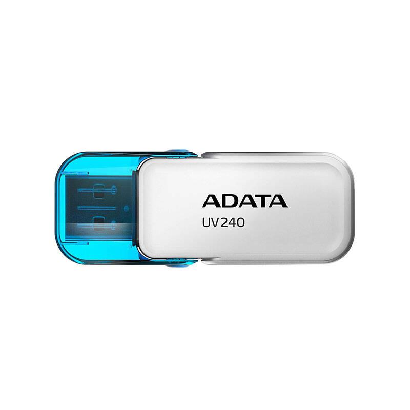 ADATA 16GB Flash Drive รุ่น UV240 USB 2.0 สี White/Black (ADT-AUV240 ...