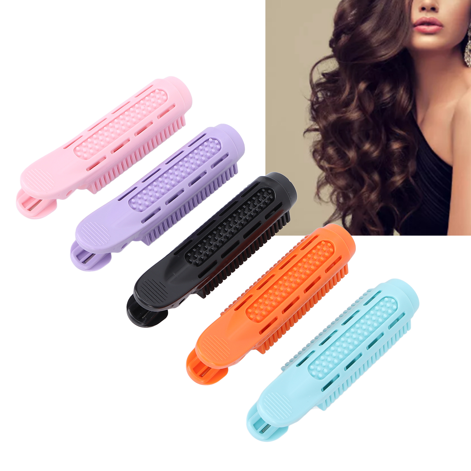 10pcs Hair Root Clip Hair Volumizing Curling Roller Fluffy Hair Clip ...