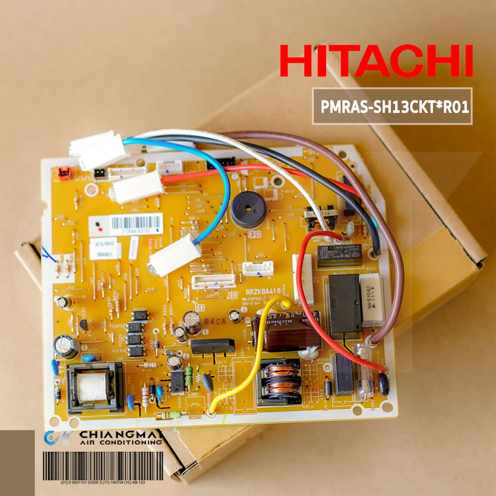 PMRAS-SH13CKT*R01 แผงวงจรแอร์ Hitachi แผงบอร์ดแอร์ฮิตาชิ แผงบอร์ดคอยล์เย็น รุ่น RAS-KH13CLT ...