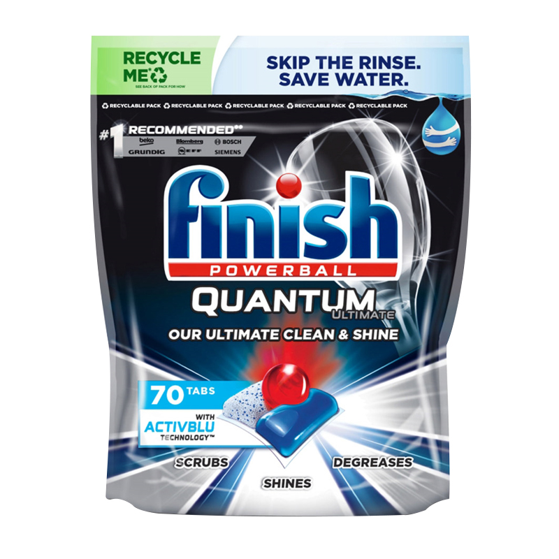 finish quantum ultimate powerball ฟินิช เพาเวอร์บอลล์ เม็ดเครื่องล้าง ...