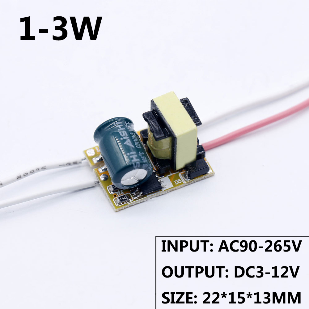 LED Driver 300mA 8-12W 1-3W 5W 4-7W 12W 18-25W 25-36W LED Power Supply ...