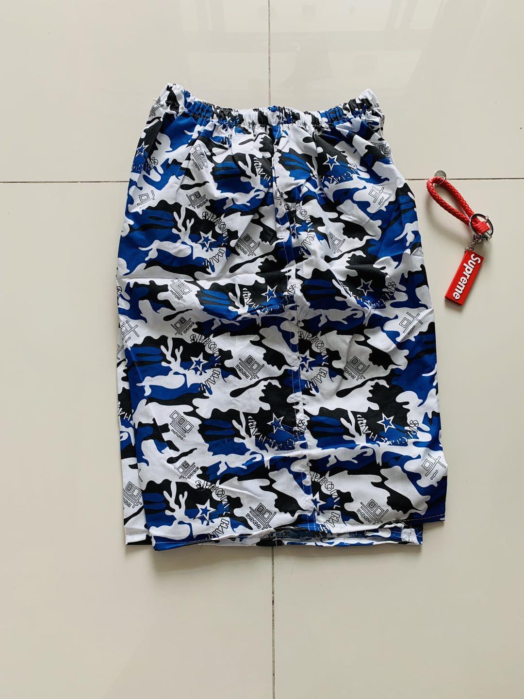 - Ck.YMan Summer cool and comfortable Shrinkable shorts ลายทหาร มี ...