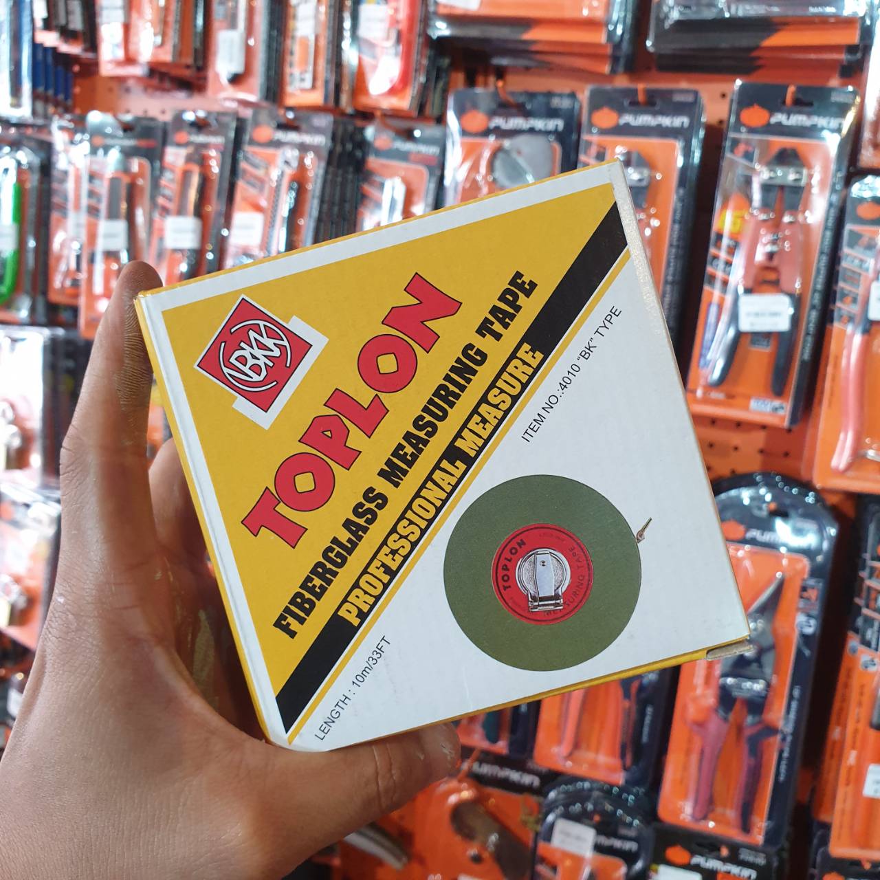 ตลับวัดที่ ตลับเมตร ตลับเมตรวัดที่ดิน วัดที่ดิน PUMPKIN รุ่น BK (50,40,30 และ 20เมตร) BK-Type ...