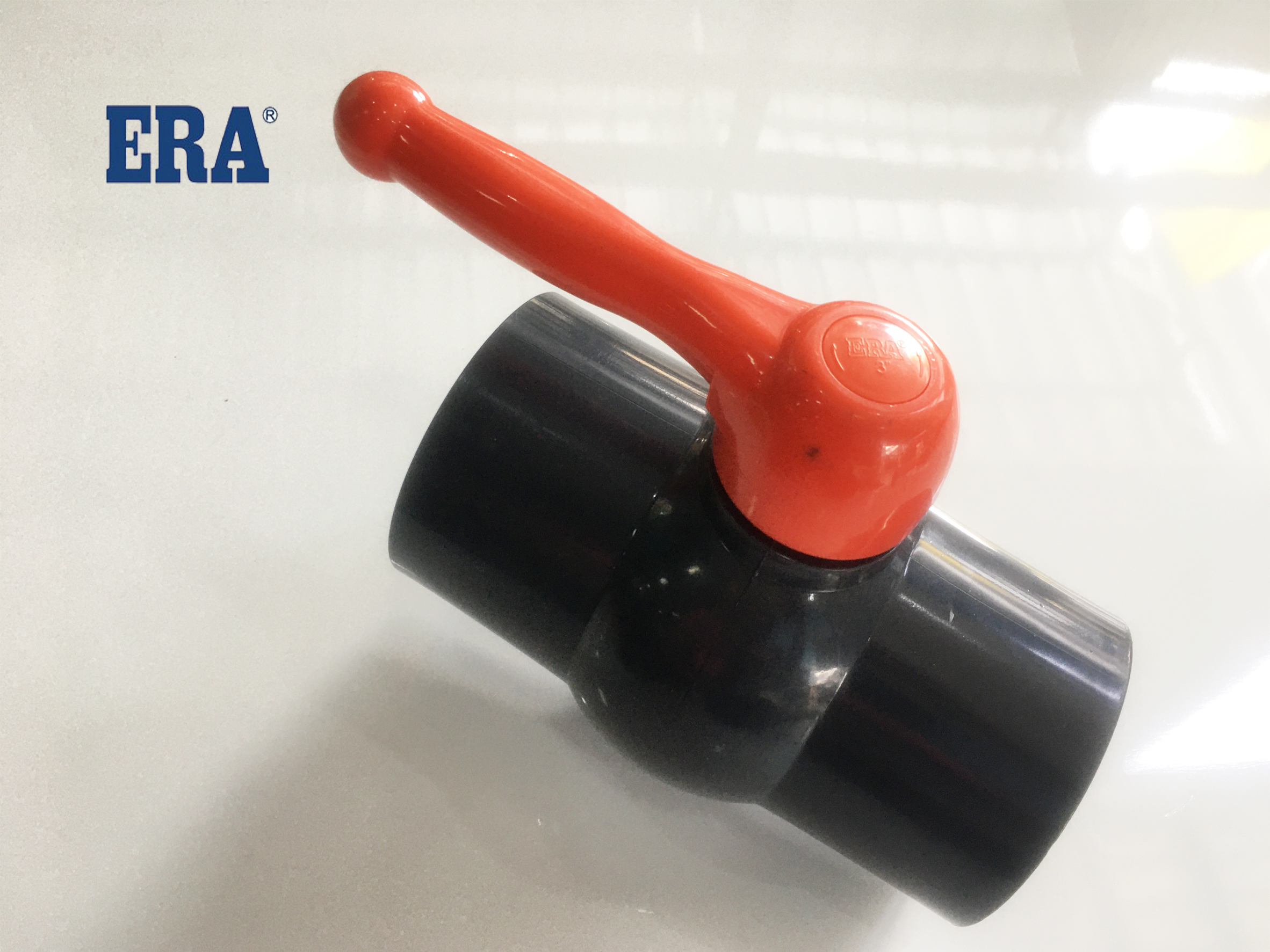 ERA UPVC BALL VALVE COMPACT บอลวาล์ว วาวยูพีวีซี วาล์วUPVC Ballvalve สี ...
