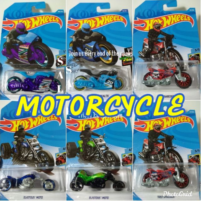 รถเหล็ก ฮอทวีล มอเตอร์ไซค์ Hot Wheels Motorcycle - Courtesan - ThaiPick