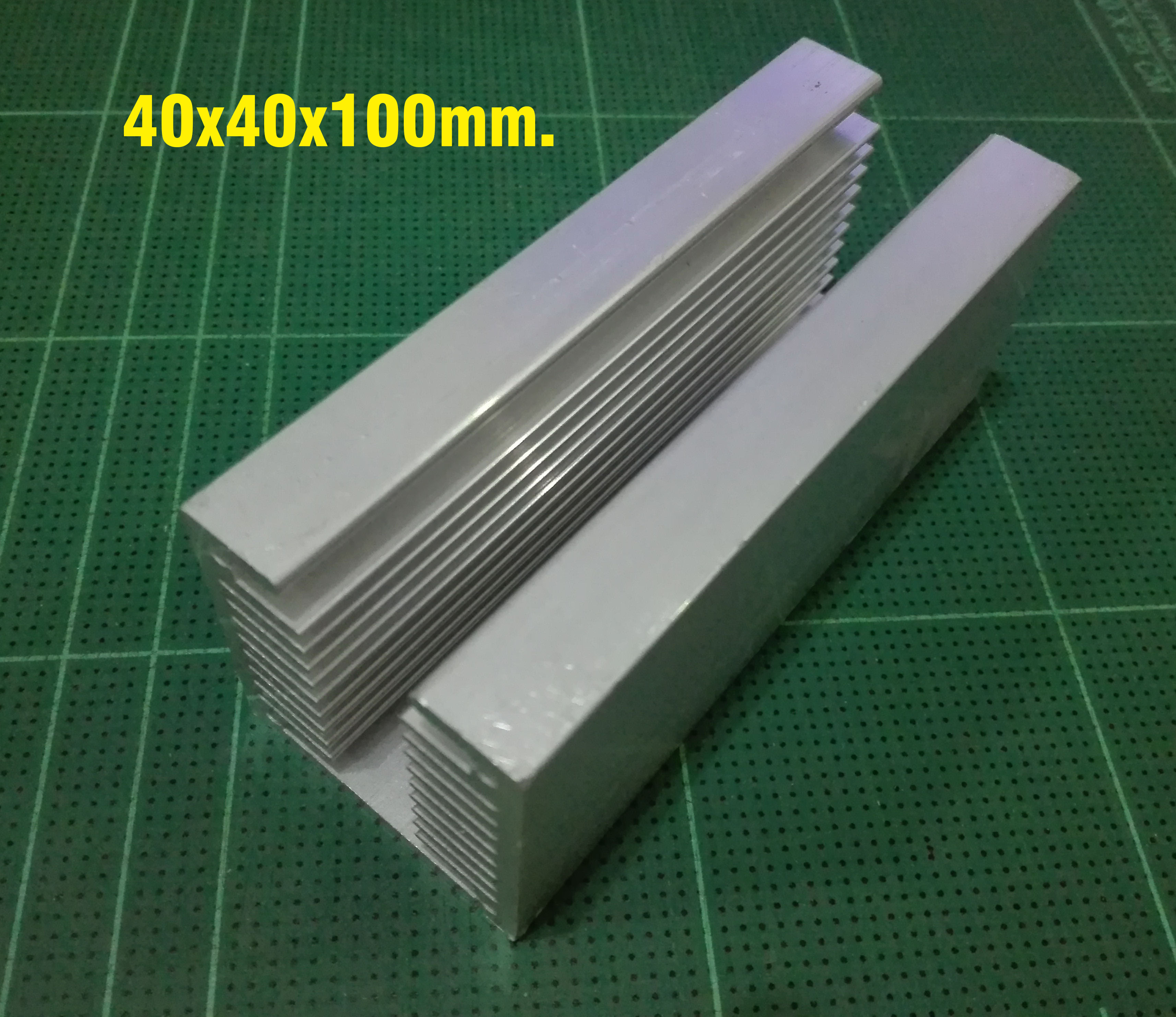 ฮีทซิงค์ Heat sink Heatsink ระบายความร้อน 40x40x100 mm. | Lazada.co.th