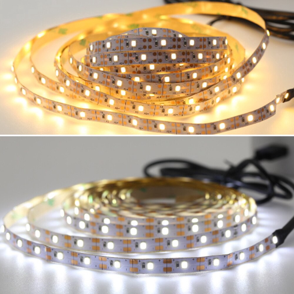 ♥Original Product FREE Shipping♥ 5V 2835 60Leds/m White/Warm white/Blue ...
