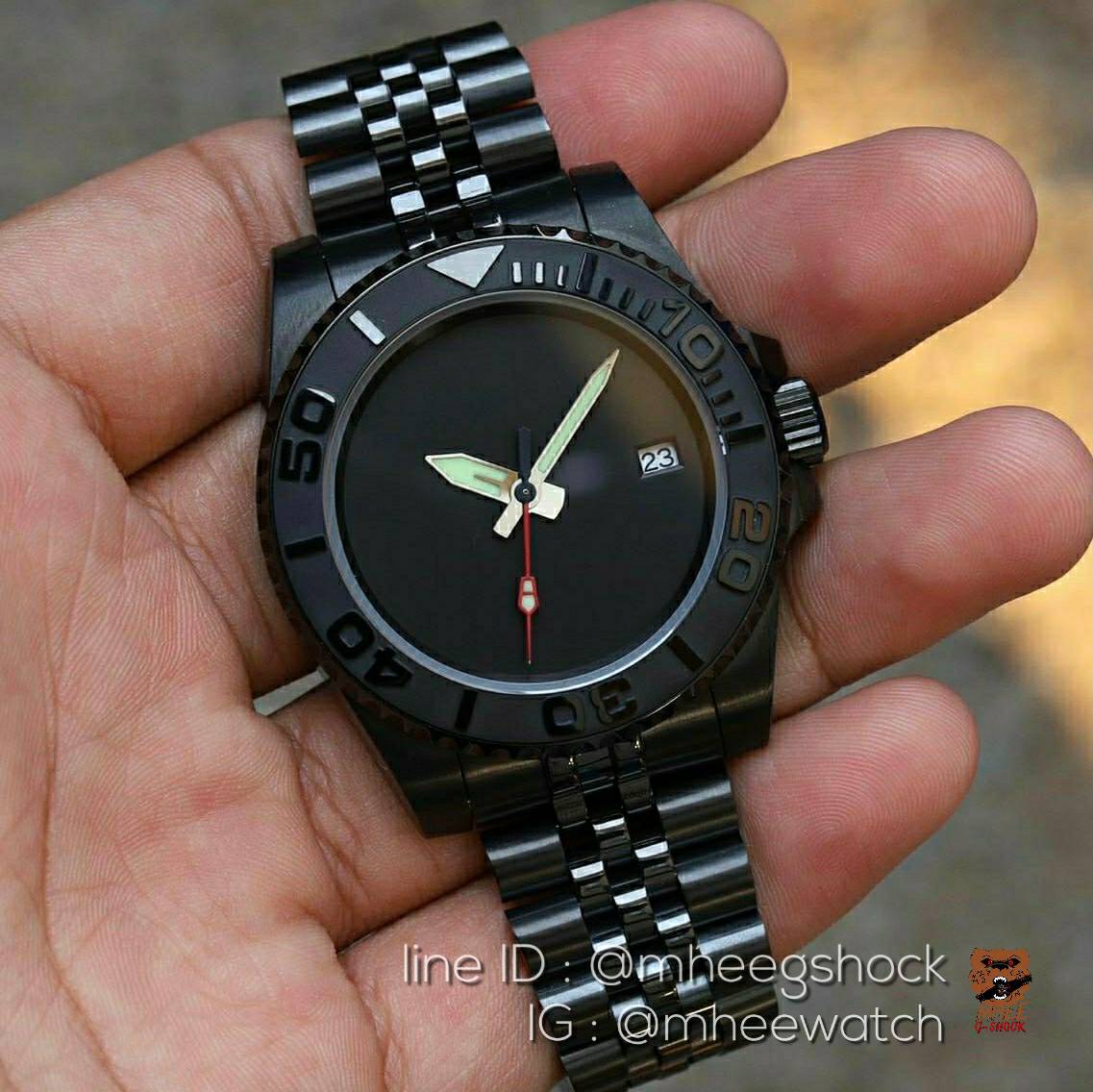 Seiko Modify DLC Black Jubilee | Lazada.co.th