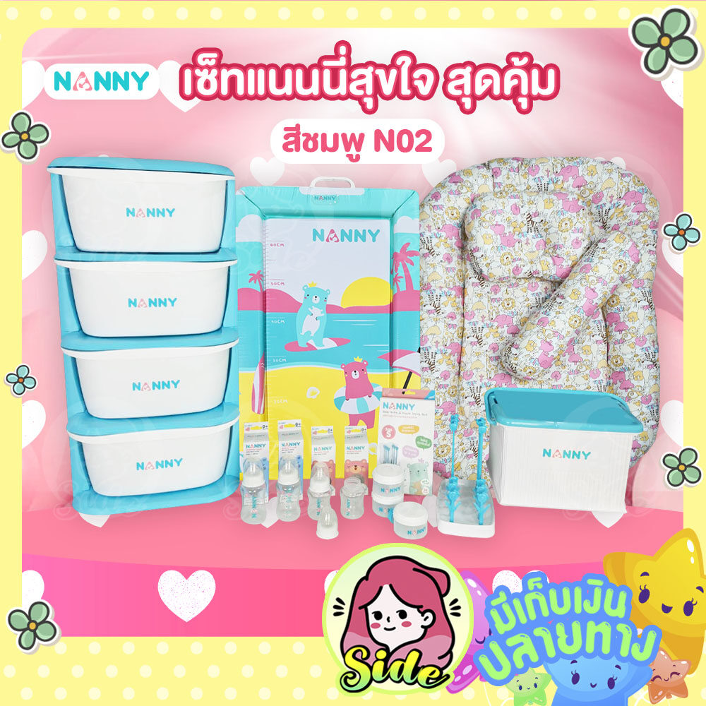 เซ็ทเตรียมคลอดสำหรับเด็กแรกเกิด set NANNY PLUS ราคาพิเศษสุดคุ้ม ผลิตภัณฑ์สำหรับลูกน้อย - side ...
