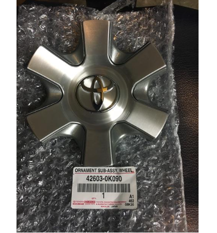 ส่งฟรี ฝาครอบดุมล้อแม็ก 6 แฉก TOYOTA FORTUNER ปี 2005-2008 (426030K090 ...