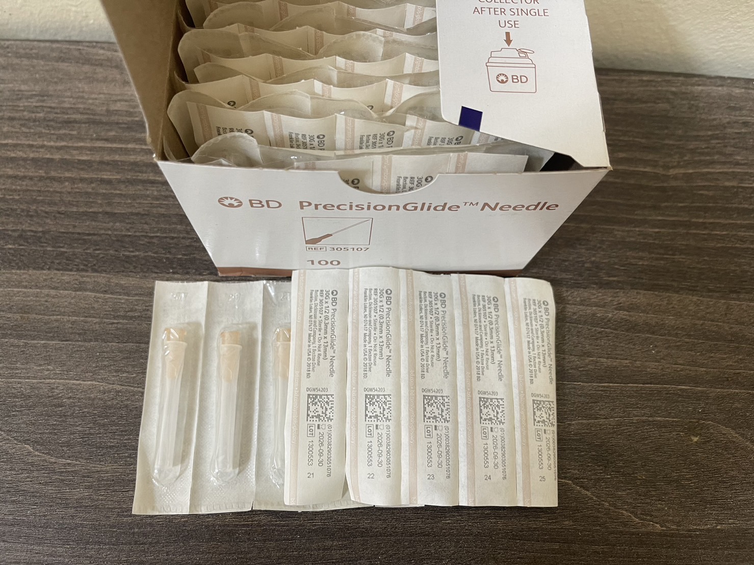 เข็ม BD 30G x 12 (0.3mm x 13mm) ยกกล่อง 100 ชิ้น พร้อมส่ง - PlaThong ...