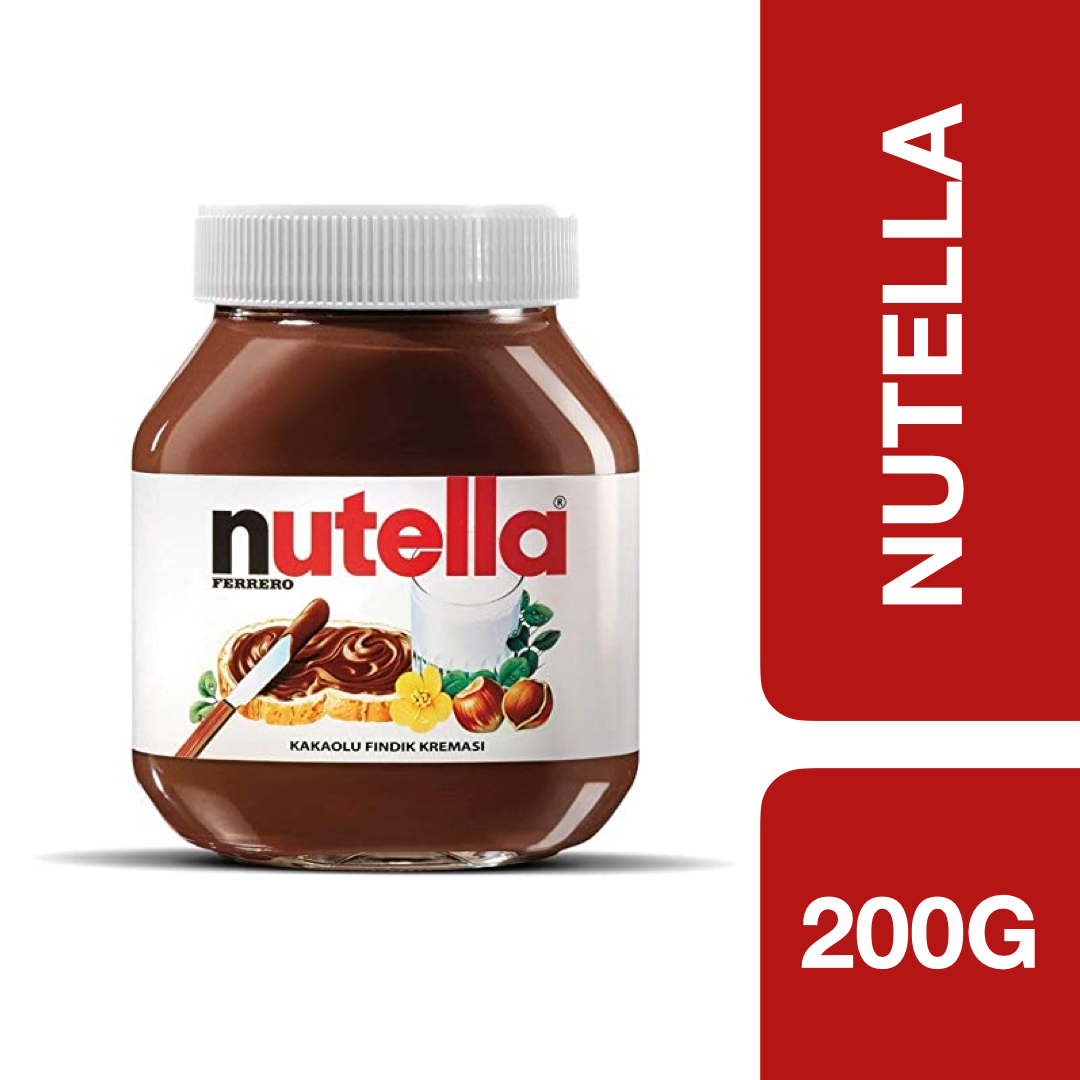Nutella Hazelnut Chocolate Spread 200g ++ นูเทลล่า เฮเซลนัทช็อกโกแลตสเป ...