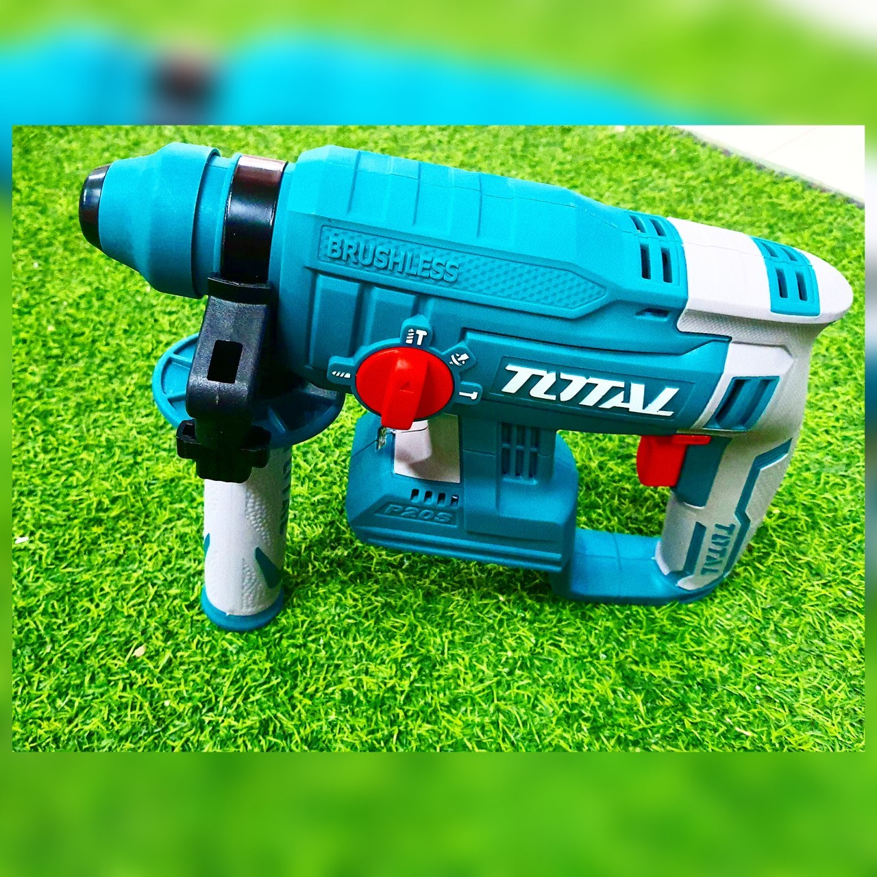 TOTAL SET สว่านโรตารี่ 3 ระบบ ไร้สาย รุ่น TRHLI2201 (รวมแบต 4 AH และ ...