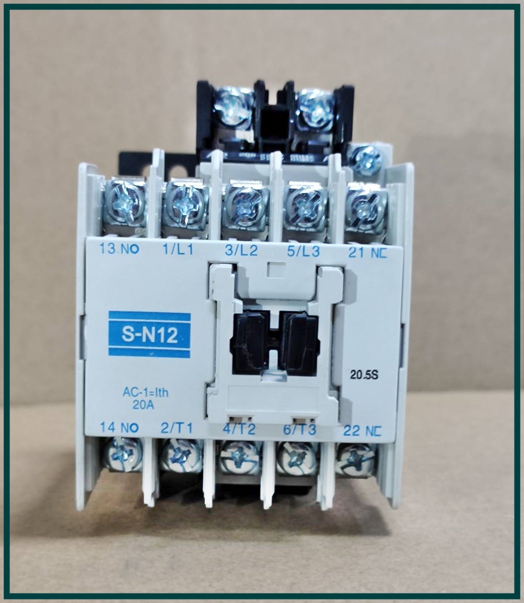 แมกเนติก คอนแทคเตอร์ SN-12 Coil 220V/380V Magnetic Contactor S-N12 ...