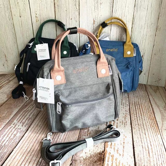 กระเป๋านักเรียนชาย ลด12.12กระเป๋า Anello 2-way สีทูโทน นำเข้าเอง (สินค้ามีจำนวนจำกัด) | Lazada.co.th