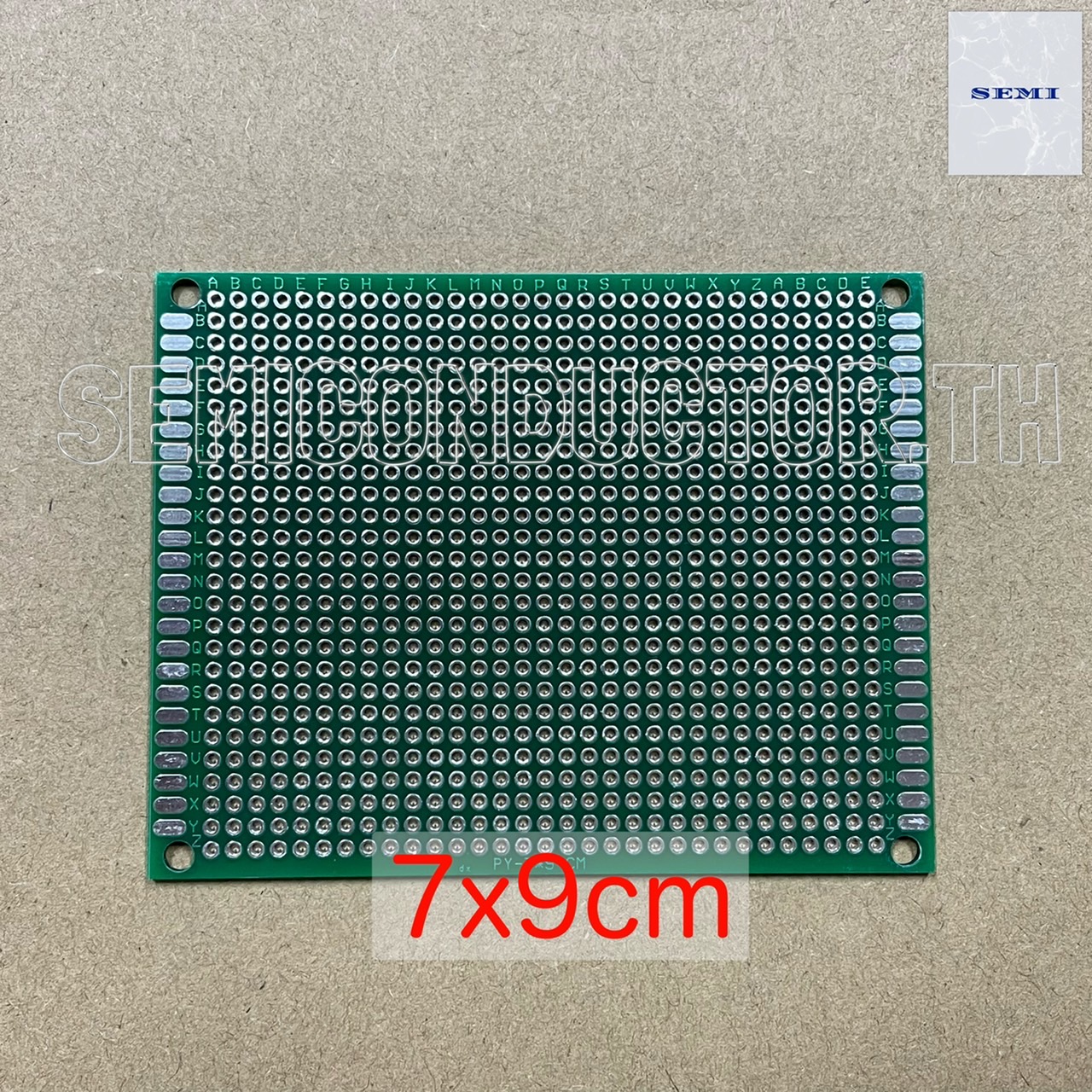 PCB circuit board แผ่นปริ้น แผ่นวงจร แผ่นปริ้น2หน้า แผ่นปริ้นไข่ปลา2หน้า หนาอย่างดี ขนาด2x8 4x6 ...