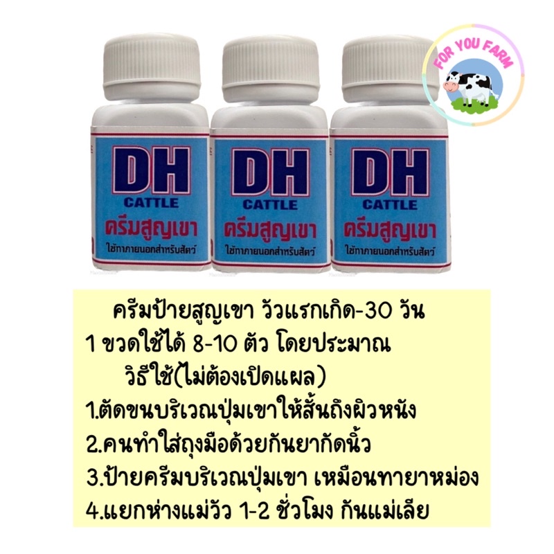 ครีมสูญเขา ครีมทาเขาวัว DH สำหรับสูญเขาวัวแรกเกิด - Iklfdh - ThaiPick